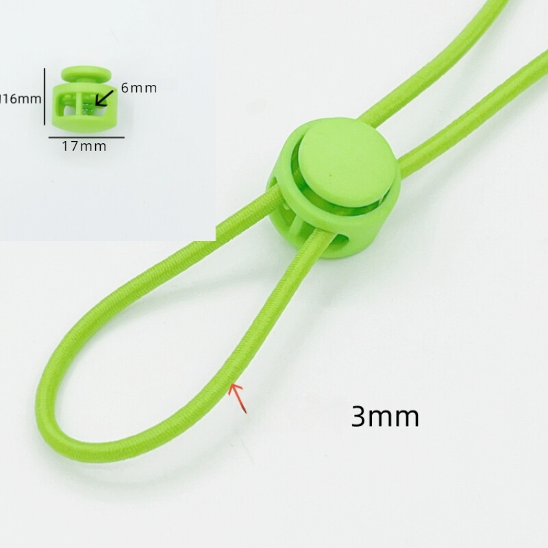 Spring Cord Lock End Stopper Fastener Adjustment Elastic Band ...