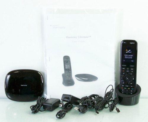 Logitech Harmony Ultimate ELITE Remote With Dock & Hub Excellent ...