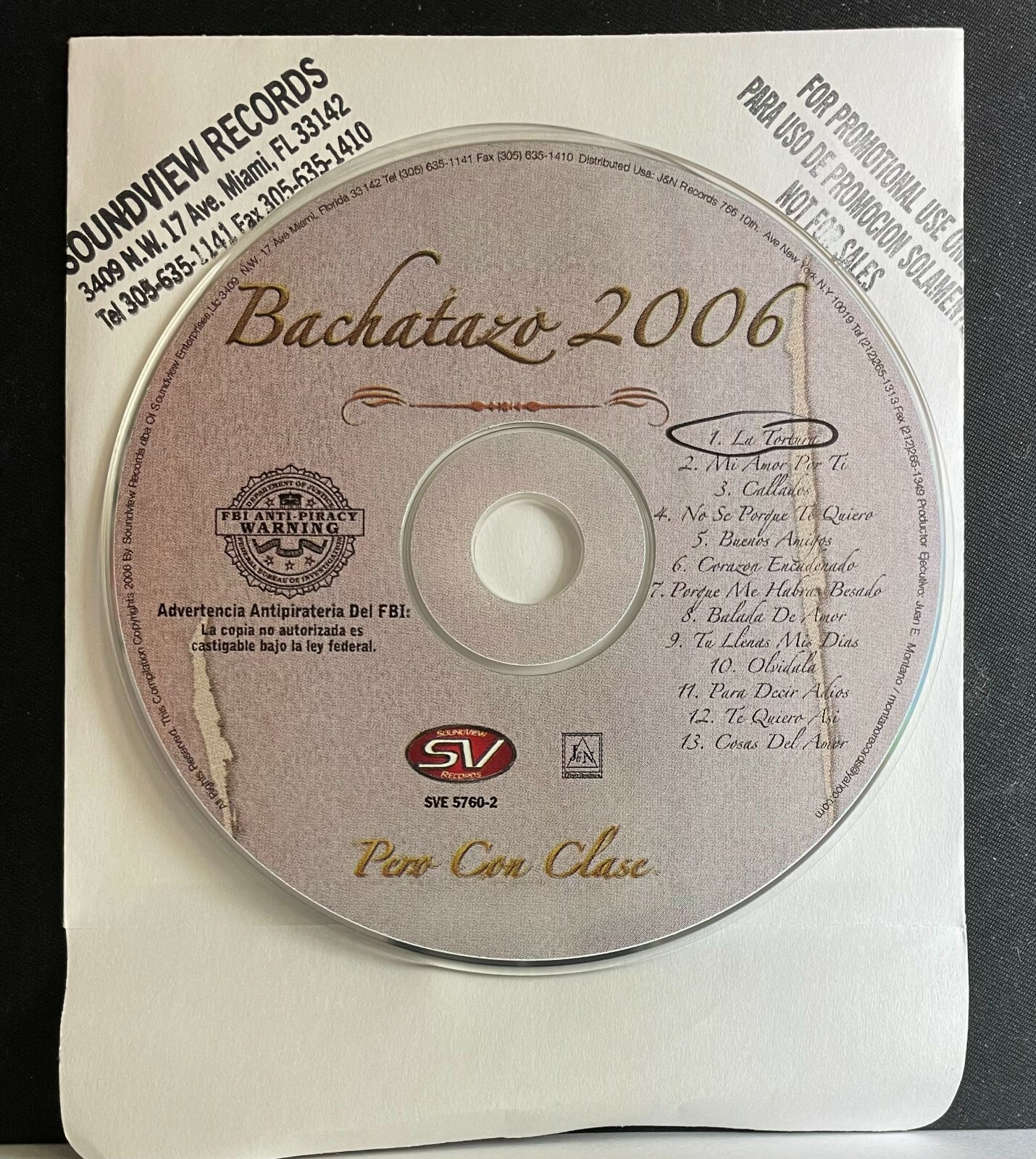 Bachatazo 2006 Pero Con Clase ** (CD, Album) | eBay