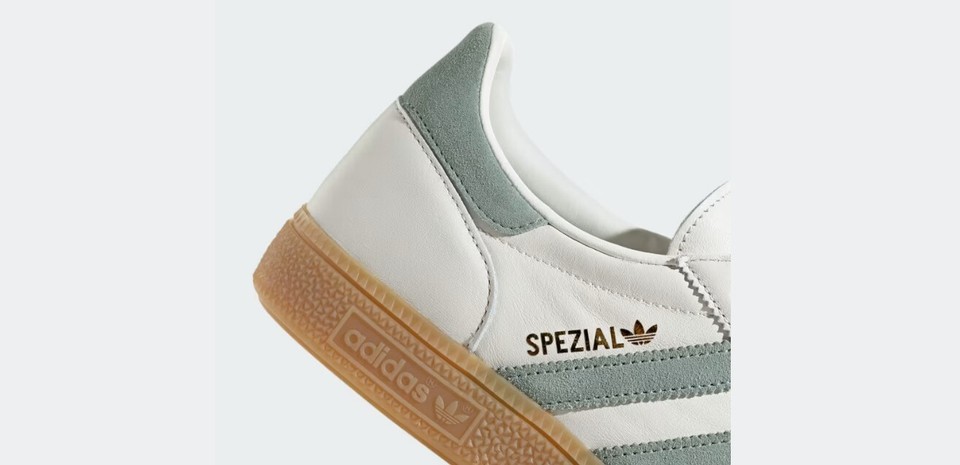adidas Originals HANDBALL SPEZIAL IF9730 Silver Green gum MEN'S SHOES ...