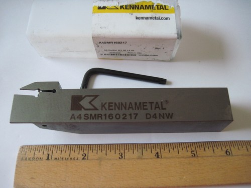 Kennametal A4SMR160217 Indexable Grooving-Cutoff Toolholder, Right Hand ...