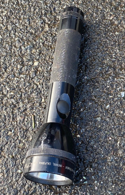 Maglite Torch Cop Security Flashlight Mag-Lite Black Project | eBay UK