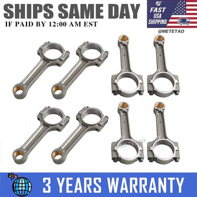 8X Floating Pin Connecting Rod 12649190 For GM 5.3L 6.0L 6.2L LS2 LS3 ...