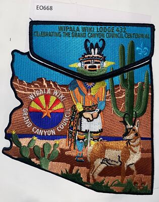 Boy Scout OA Flap Set Wipala Wiki Lodge 432 Celebrating The Grand ...