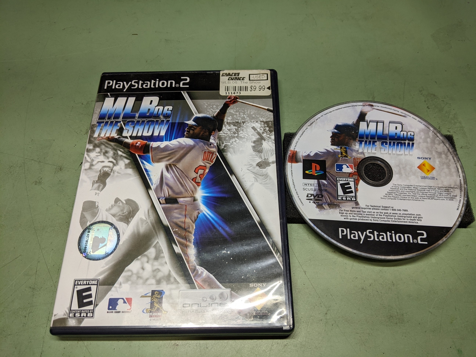MLB 06 The Show Sony PlayStation 2 Disk and Case 711719750024 | eBay