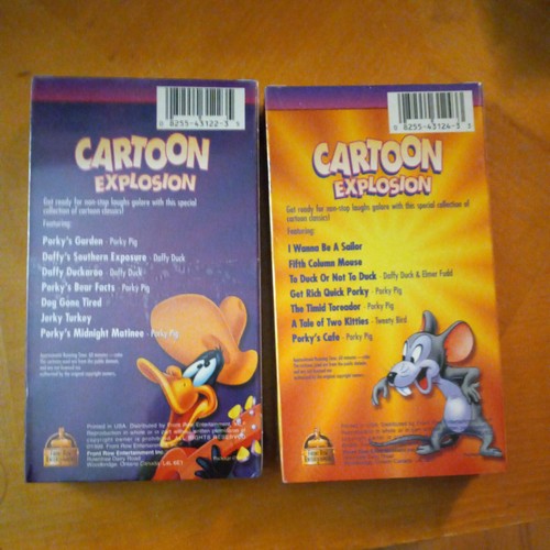 Cartoon Explosion 2 VHS brand new and sealed | eBay
