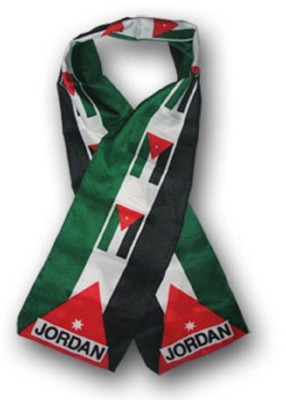 Jordan Country Lightweight Flag Printed Knitted Style Scarf 8"x60" | eBay