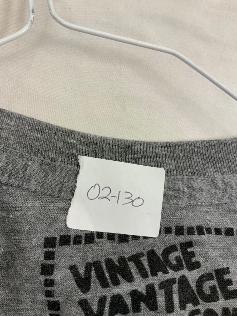 Vintage Vantage T Shirt M Gray Short Sleeve Poly Cotton Vintage Vantage T Shirt M Gray Short Sleeve Poly Cotton