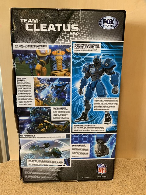 Jacksonville Jaguars NFL Team Cleatus Fox Sports Robot Football Action ...