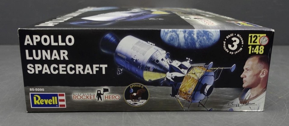 REVELL Apollo Lunar Spacecraft 1:48 Spacecraft Plastic Model Kit 2011 ...