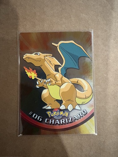 Pokemon Charizard #06 Holo Topps 1999 TV Animation Edition BLUE label ...