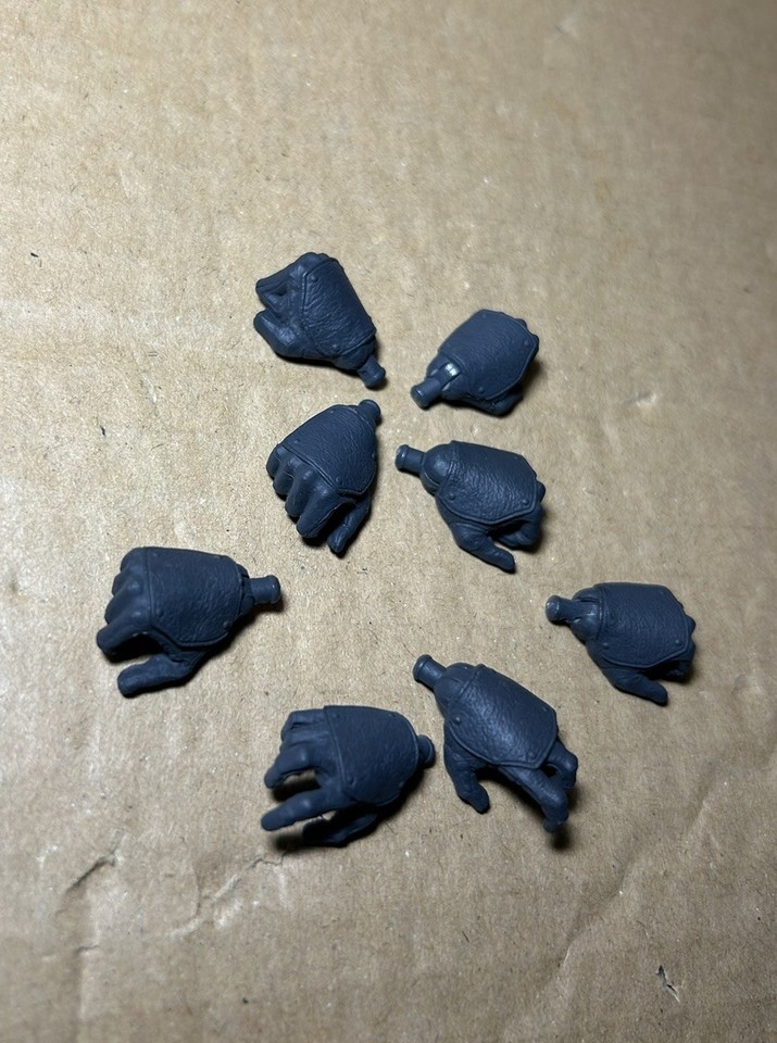 Mythic Legions Blue Grey Leather Hands (Pop & Swap) | eBay UK