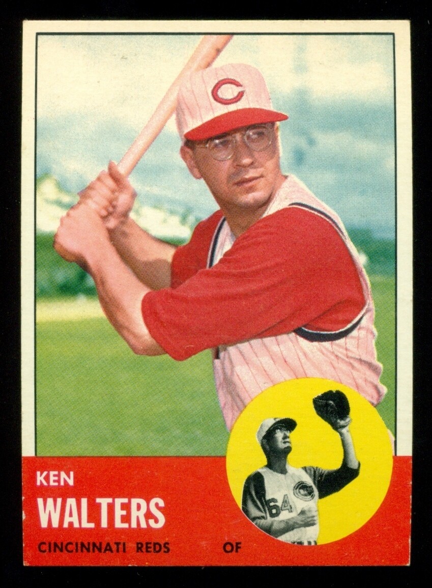 1963 Topps #534 Ken Walters - NM | eBay