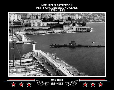 Navy Emporium USS Irex SS-482 Canvas Photo Print 288SS482 | eBay