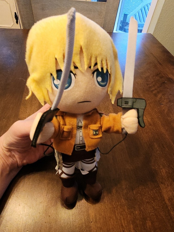 Attack On Titan Plush Armin Arlert Anime AOT Funimation Great Eastern ...