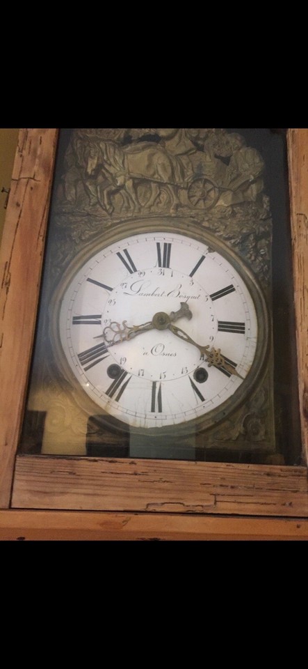 Antique Grandfather Clock 1800-1820 French-Made | eBay