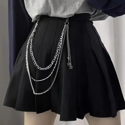 Multi-layer Star Waist Chain Metal Alloy Jeans Chain For Women Man ...