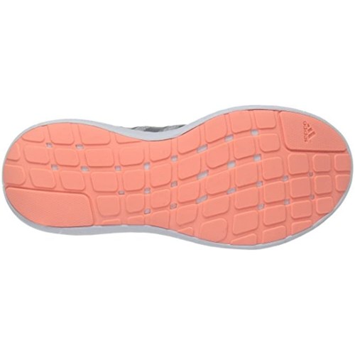 Adidas Women's Element Refresh Gray Stripe Lightweight Running Shoes ...