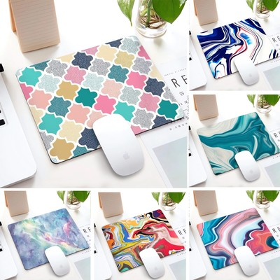Floral rectangle Mouse Mat Mouse Pad Non-Slip Foam PC Desktop Computer ...