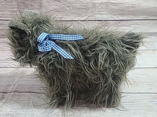 Rubie's Wizard Of Oz Plush Toto Dog Stuffed Animal Gray Blue Gingham ...