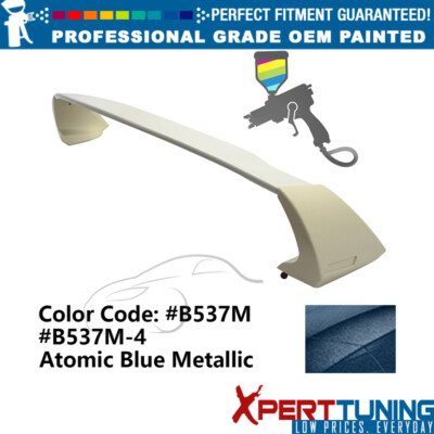 For 12-14 Honda Civic 4-Door Mugen Trunk Spoiler ABS #B537M Atomic Blue ...
