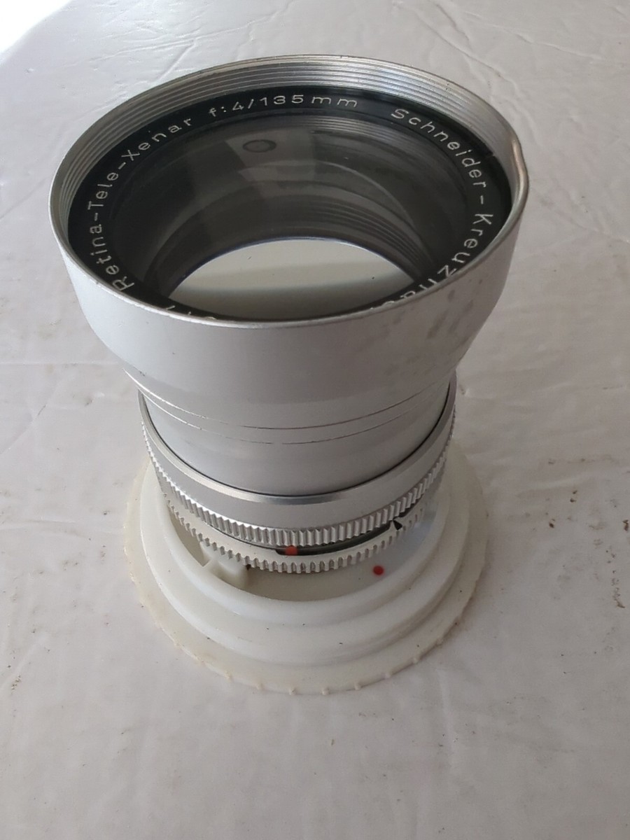 Schneider-Kreuznach Retina-Tele-Xenar f:4 135mm Vintage Lens Schneider-Kreuznach Retina-Tele-Xenar f:4 135mm Vintage Lens