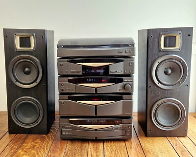 Vintage 5 Piece Kenwood, Series 21 Hifi Stack System with 5.1 Surround ...