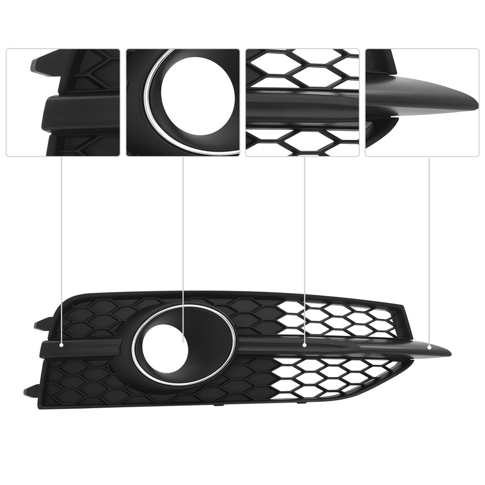 Right Fog Lamp Cover Grille For 2012-2015 Audi A7 S-Line S7 Foglight ...