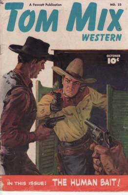 Tom Mix Western--#22--1949--COMIC BOOK--Fawcett--G/VG | eBay