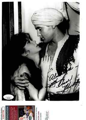 Mary Ann Mobley autographed 8x10 photo with Elvis Presley JSA Certified ...