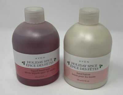 Avon Holiday Spice Gift-Set Hand Lotion, Hand Soap & Holiday Caddy ...