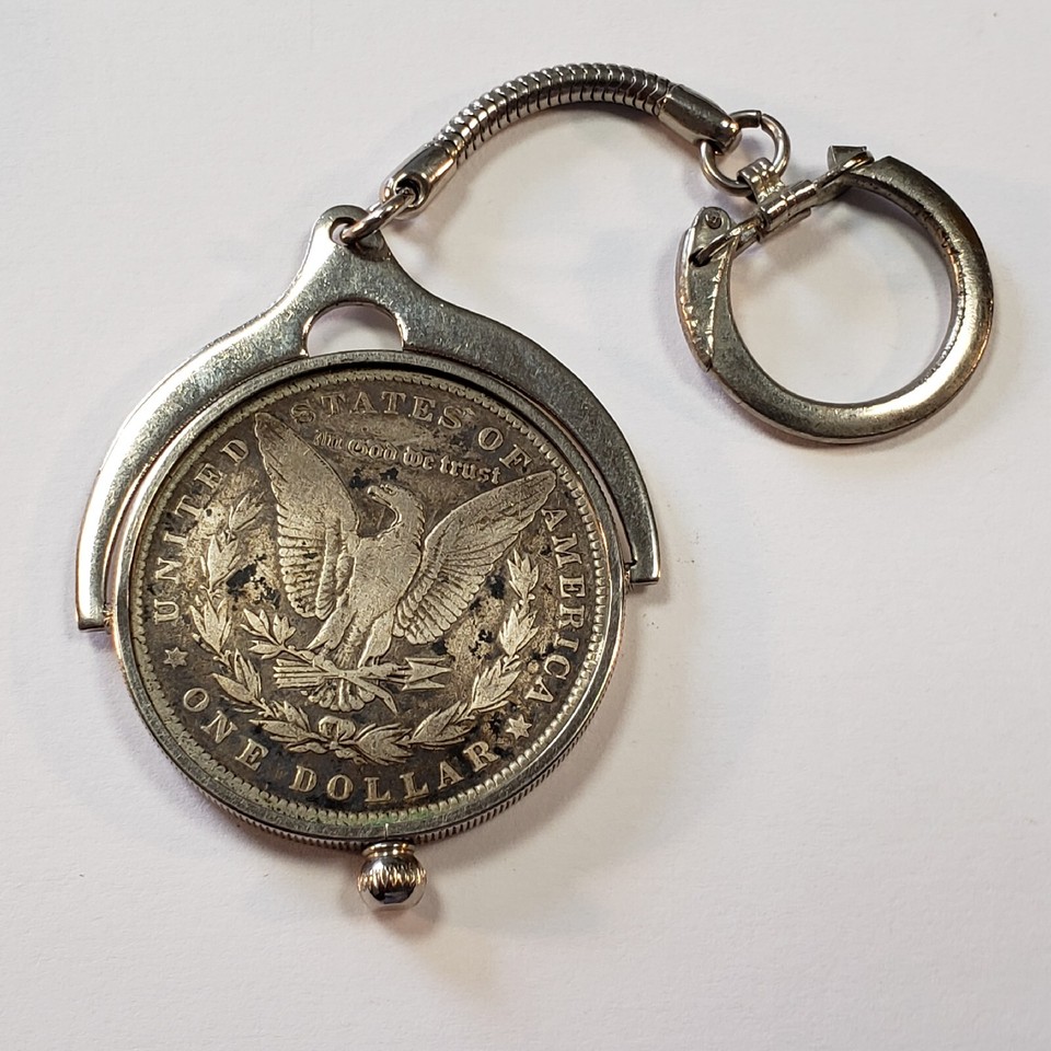 1882 $1 Morgan Silver Dollar - Key Chain - SKU-F6528 | eBay