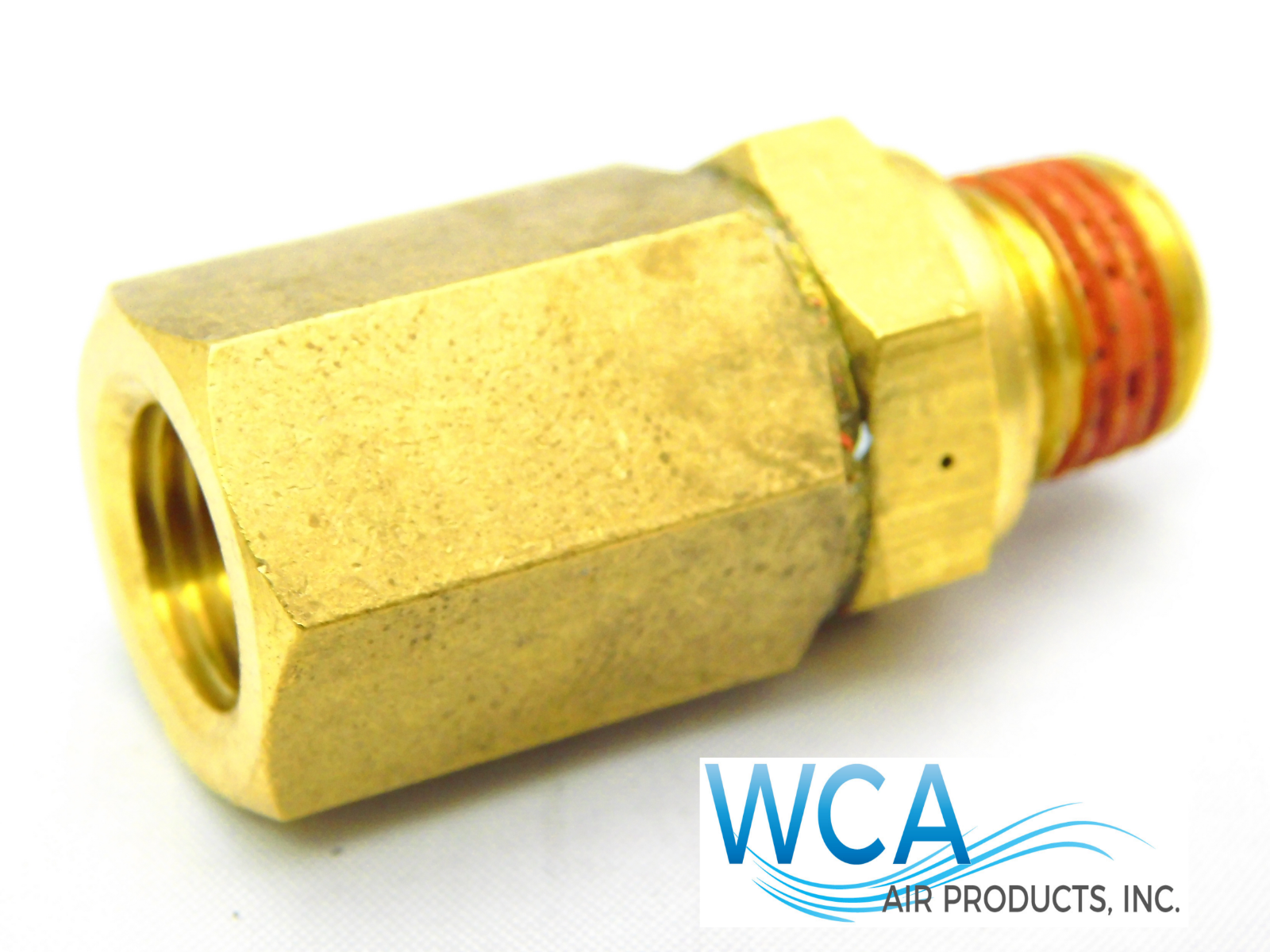 *5A703 PA6* Load Genie Brass Air Compressor 1/4" Self Unloading Check ...