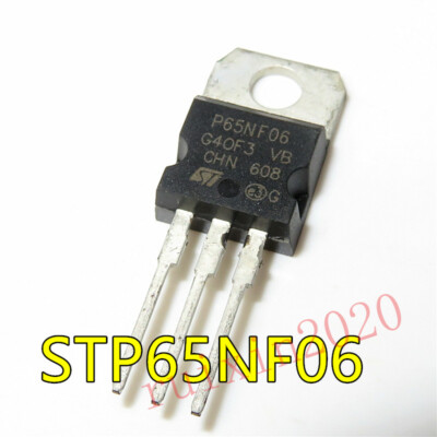 10pcs ORIGINAL STP65NF06 P65NF06 65NF06 Power MOSFET TO-220#R2020 | eBay
