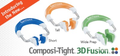 Garrison Composi-Tight 3D Fusion Rings Set FXR01 Short & Tall & Wide ...