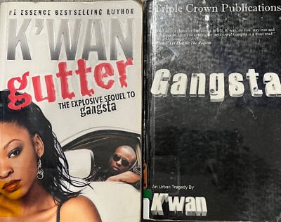 lot of 2: Gangsta & Gutter by K'wan Foye (Trade PB) Lot #11 ...