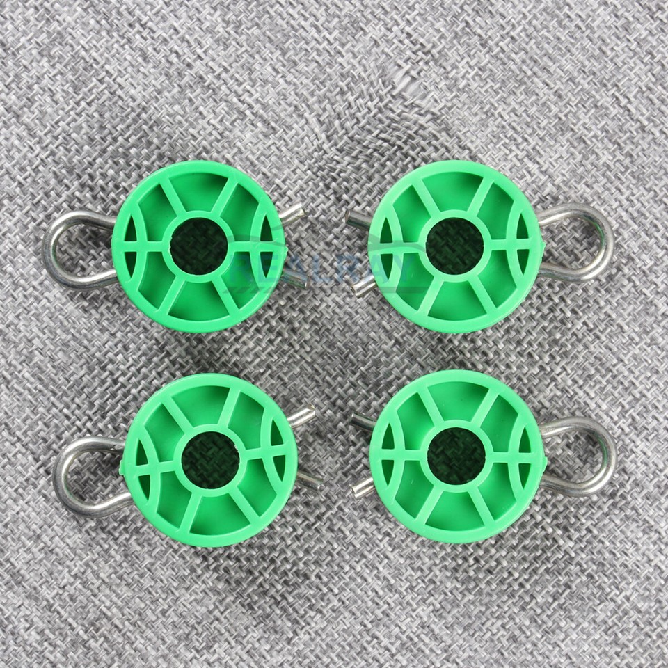 4pcs New Front or Rear Power Window Regulator Roller Retainers For Saab ...