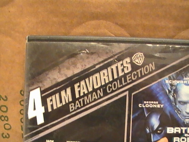 Batman Collection 2 DVD Returns Forever Robin Keaton Kilmer Clooney ...