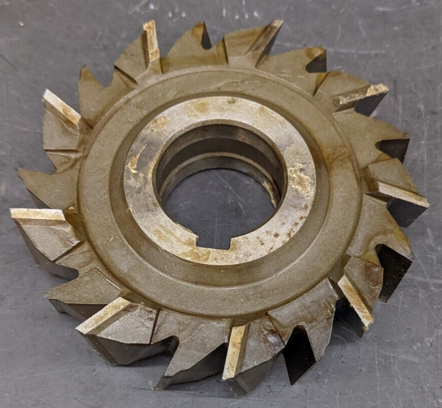 Staggered Tooth Side Milling Cutter 4" x 15/16" x 1-1/4" HSS 5-709-365 ...