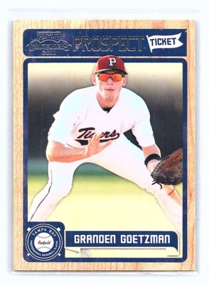 2011 Playoff Contenders Granden Goetzman #RT38 Tampa Bay Rays | eBay