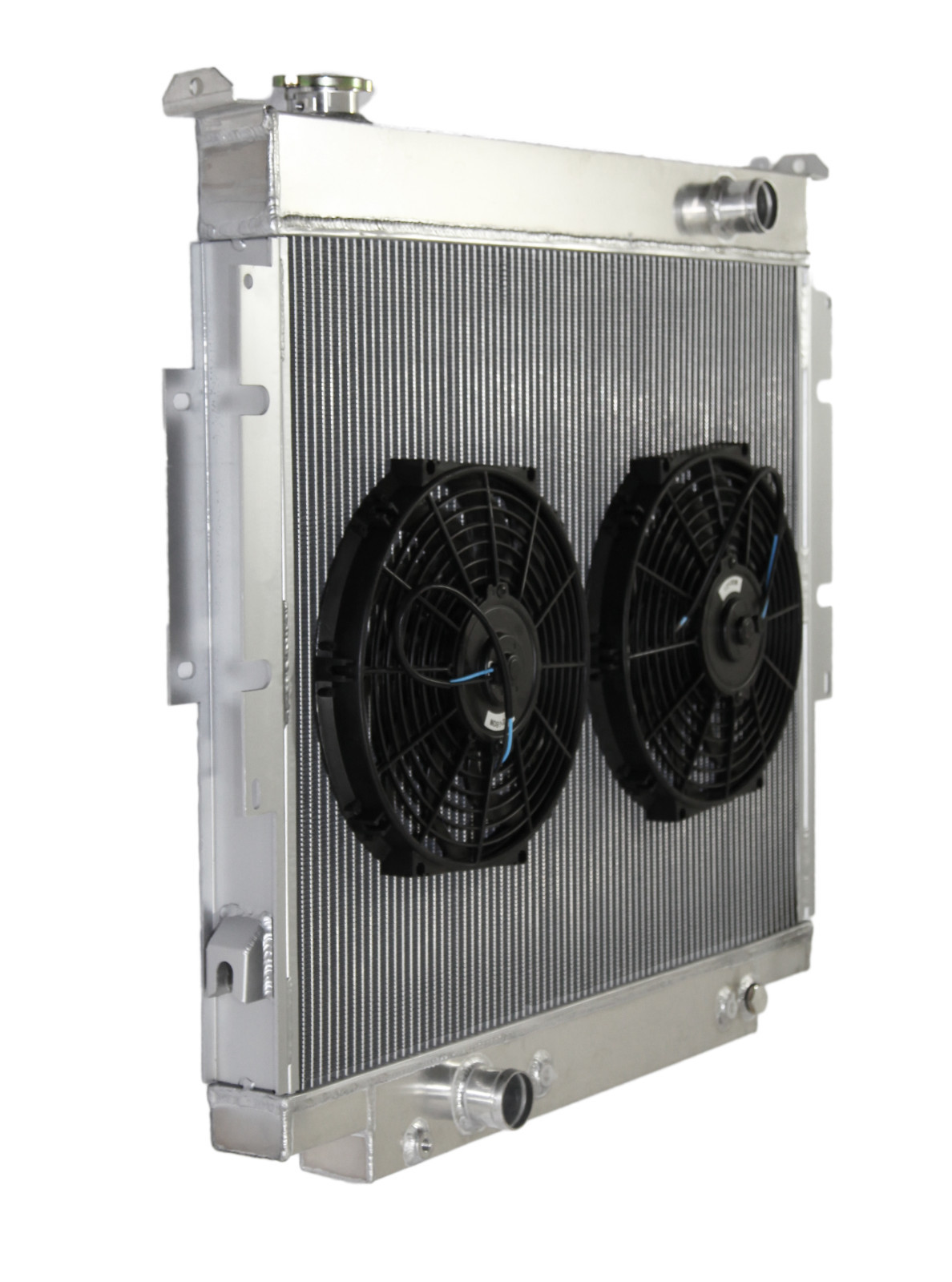 3 Row Performance Radiator+12" Fan for 83-94 Ford F-250 F-350 Diesel V8 ...