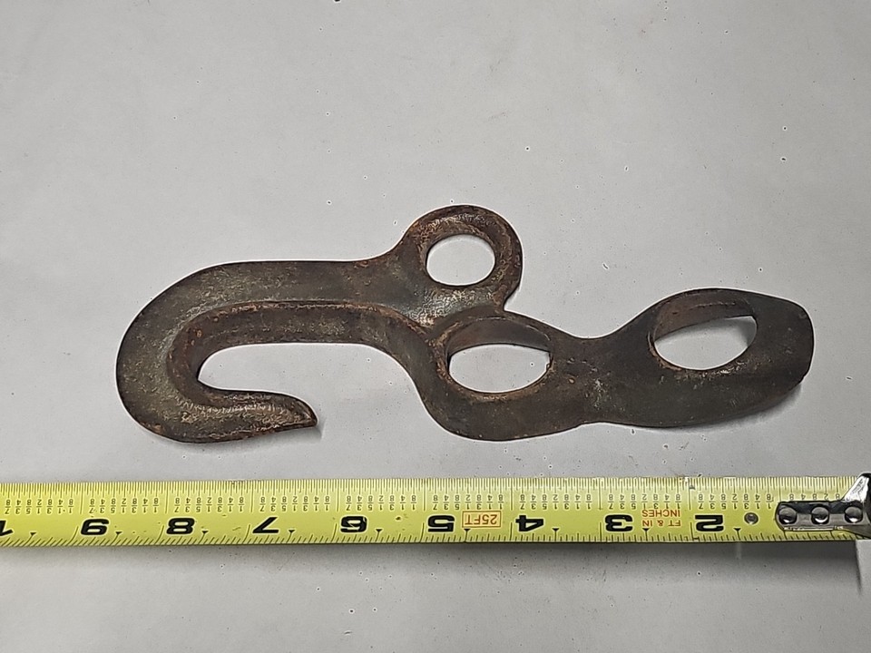 Vintage Antique 6 Large Barn Trolley Hook Swivel Hook Hay Mow Pulley ...