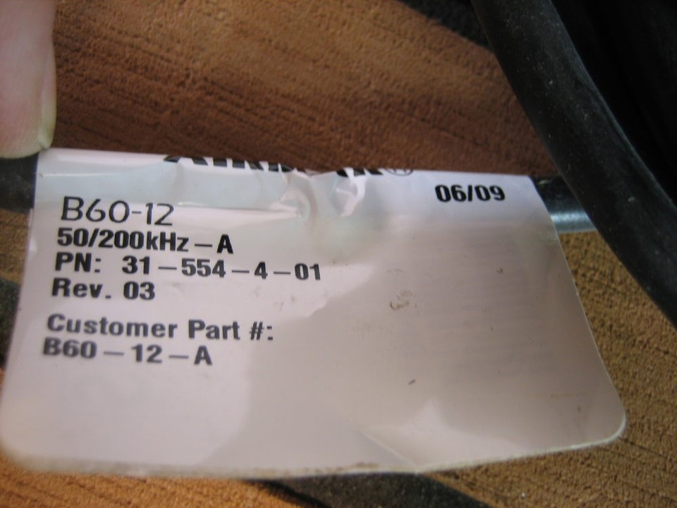 Raymarine Airmar B60-12° E66088 Bronze Thru-Hull Transducer for "c, e ...