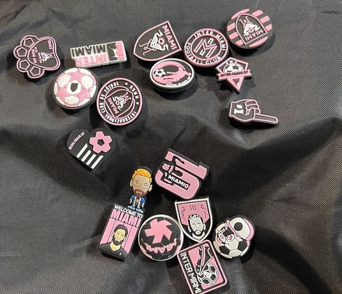 Lionel Messi Inter Miami Football Club Soccer Shoe Charms For Crocs Lot ...