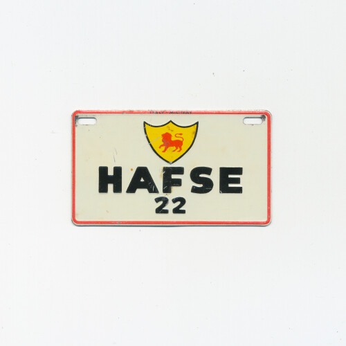 1953 General Mills Wheaties Bicycle Mini License Plates Foreign ...