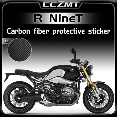 For BMW R NineT carbon fiber 3D stickers car decoration protection ...