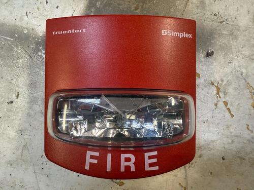 Simplex 4906-9101 Fire Alarm Strobe Wall Red (SmartSync) | eBay