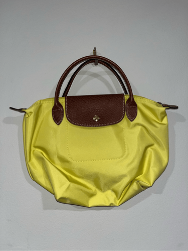 Longchamp Small Tote Mini Le Pliage Yellow | eBay