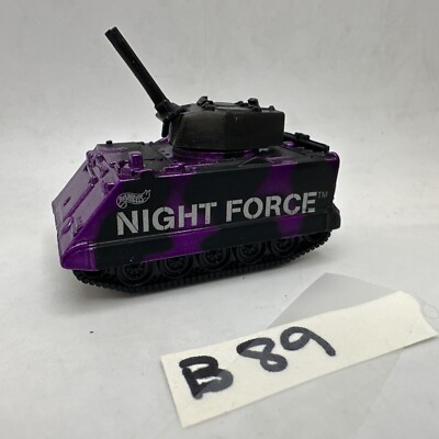 Mattel Hot Wheels 1983 Purple Night Force Tank Diecast Military | eBay
