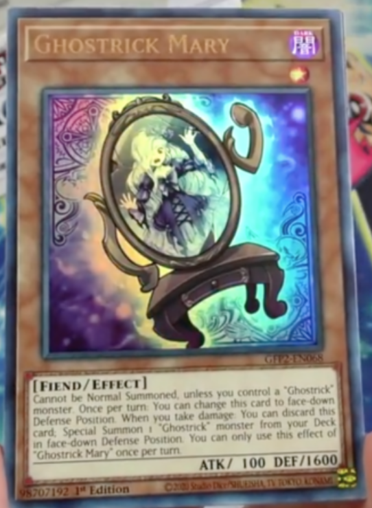 Ghostrick Mary GFP2-EN068 Ultra Rare 🔥 Ghosts From The Past 2 YuGiOh ...